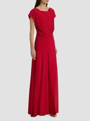 Chiara Boni La Petite Robe Nusia Draped Gown
