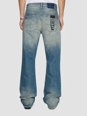 Ksubi Toro Studded Distressed Baggy Jeans