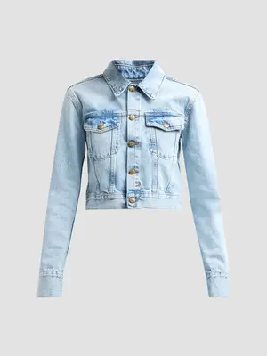 Ksubi Higher Than Heaven Slim Trucker Jacket - Denim