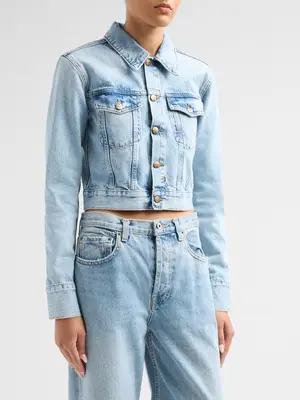 Ksubi Higher Than Heaven Slim Trucker Jacket