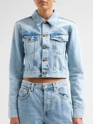 Ksubi Higher Than Heaven Slim Trucker Jacket