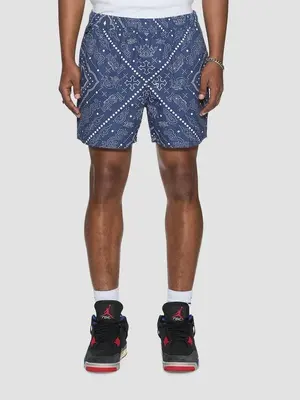 Ksubi Paise Paisley Boardshorts - Navy