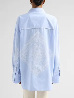 Ksubi Higher Than Heaven Astra Bandana Cotton Shirt