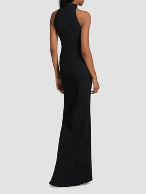 Chiara Boni La Petite Robe Nitsa Gathered Jersey Gown