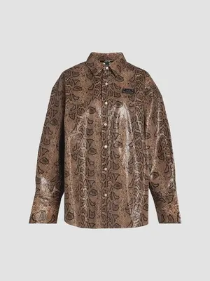 Ksubi New World Error Astra Snakebite Shirt - Assorted