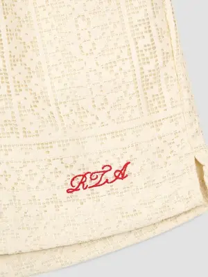 RtA Chaparral Clyde Cotton Crochet Shorts
