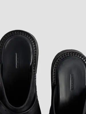 Balenciaga Venom Mules - Black