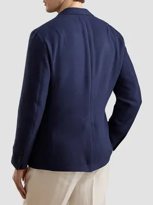 Ralph Lauren Purple Label Hadley Hand-tailored Panama-weave Jacket