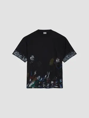 Balenciaga Painter's Shirt Fit T-shirt - Black