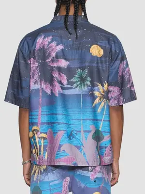 Ksubi Moonlight Diner Short-sleeve Camp Shirt