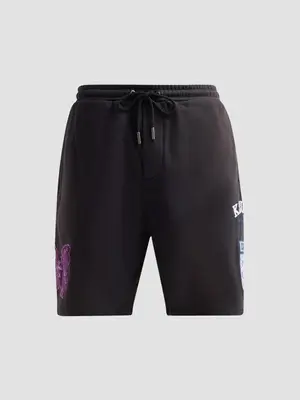 Ksubi Genesis Trak Cotton Shorts - Charcoal