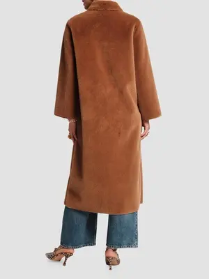 FRANCES VALENTINE Paulette Faux Fur Long Coat