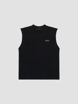 RtA Chaparral Terry Cursive Logo Muscle Tank