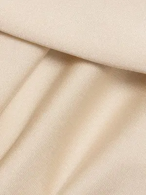 Chiara Boni La Petite Robe Becia Jj Satin Asymmetric Gown - Macadamia