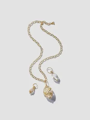 Temple St. Clair Florence86 Rock Crystal & 18k Amulet