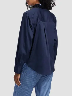 Derek Lam 10 Crosby Alina Sequined Cotton Shirt