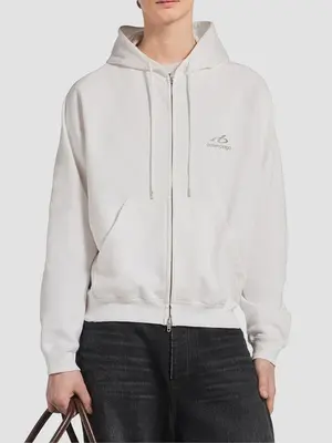 Balenciaga Bodies Zip-up Hoodie
