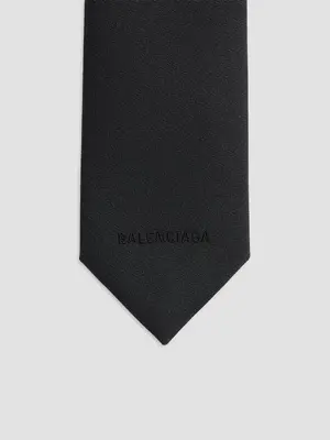 Balenciaga Wool Solid Tie