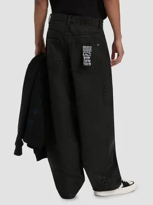 Ksubi Maxx Backstage Stardom Tonal-embroidered Jeans