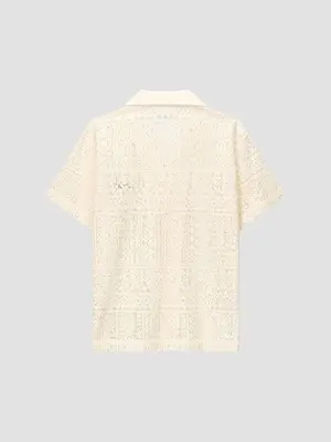 RtA Chaparral Nathan Cotton-blend Oversized Camp Shirt