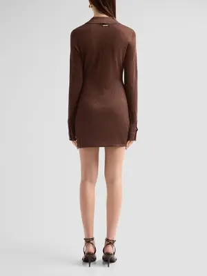 Ksubi Devin Long-sleeve Shirtdress