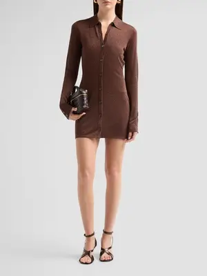 Ksubi Devin Long-sleeve Shirtdress