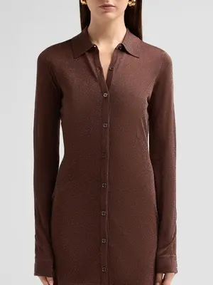 Ksubi Devin Long-sleeve Shirtdress