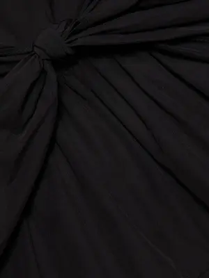 Derek Lam 10 Crosby Unity Poplin Double Tie-front Maxi Dress