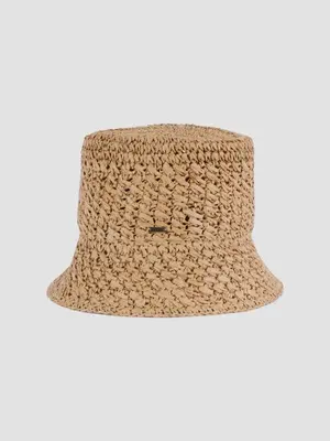 Eugenia Kim Jonah Crocheted Bucket Hat - Camel