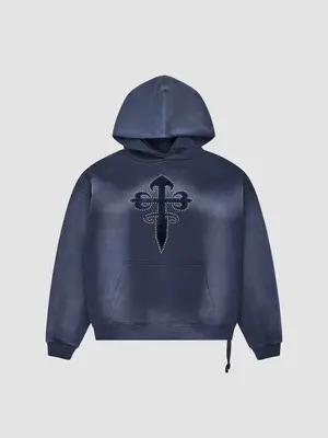 Ksubi Kaliba Cotton Hoodie - Navy