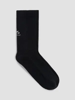 Balenciaga Techwear Technical Socks Black