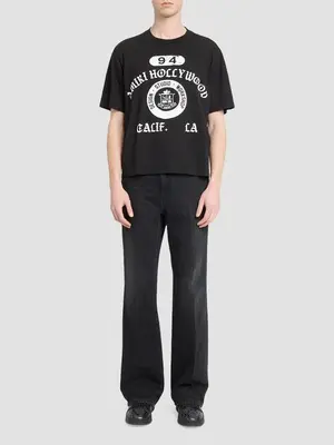 Amiri Collegiate Logo Boxy T-shirt