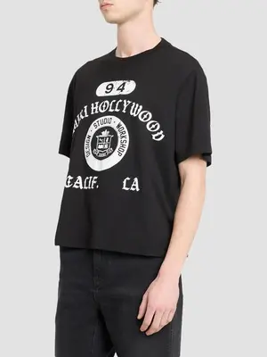 Amiri Collegiate Logo Boxy T-shirt