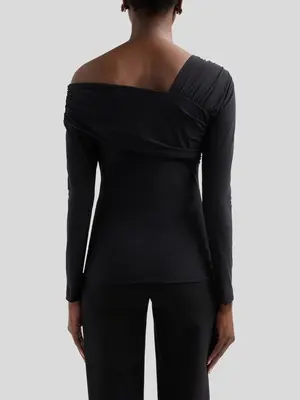 Chiara Boni La Petite Robe Addey Off-the-shoulder Top