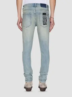 Ksubi Van Winkle Astral Grid Skinny Jeans