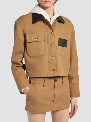Balenciaga Cropped Workwear Jacket