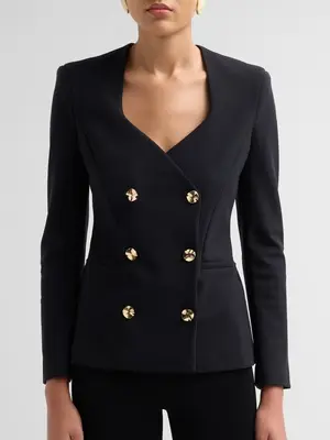 Chiara Boni La Petite Robe Hester Double-breasted Blazer