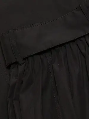Derek Lam 10 Crosby Connor Cotton-poplin Tapered Self-belt Pants