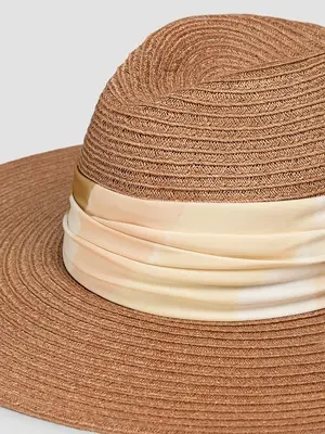 Eugenia Kim Emmanuelle Woven Wide-brim Fedora