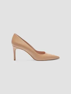 STUART WEITZMAN Stuart Power 75mm Leather Pumps Adobe