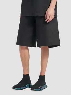 Balenciaga Speed 2.0 Iridescent Sneakers - Black
