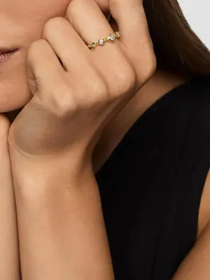 David Yurman Cable Band Ring In 18k Yellow Gold