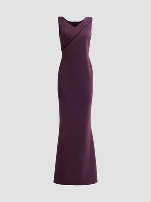 Chiara Boni La Petite Robe Chira Sleeveless Sugar Mermaid Gown - Pomace