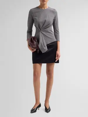 Chiara Boni La Petite Robe Vione Pinched Top