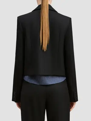 Derek Lam 10 Crosby Mona Essential Cropped Blazer