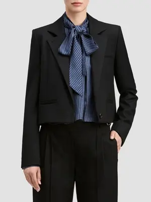 Derek Lam 10 Crosby Mona Essential Cropped Blazer