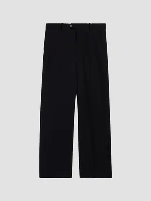 Balenciaga Large Tailored Pants - Black