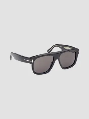 TOM FORD Icon 56mm Pilot Sunglasses