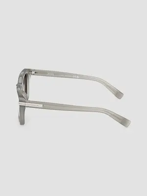Zegna 54mm Square Sunglasses