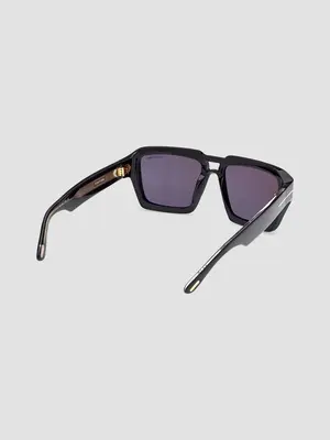TOM FORD Icon 56mm Navigator Sunglasses